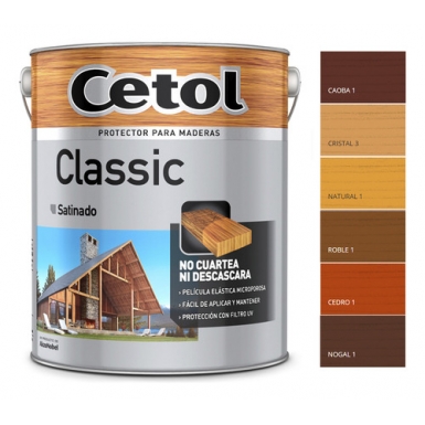 Cetol Classic Satinado 20lts Protección Madera Mm - Roble YouMarket