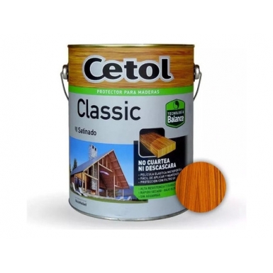Cetol Classic Satinado Balance S/aguarras! S/olor 4l Pintumm ...